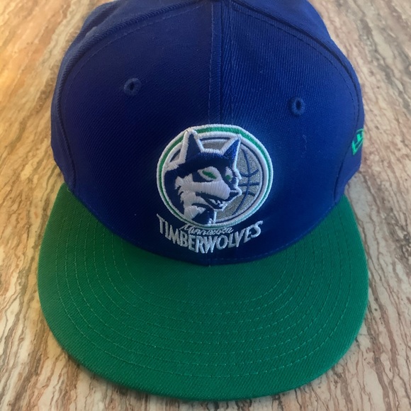 New Era | Accessories | New Era 59fifty Minnesota Timberwolves Fitted ...